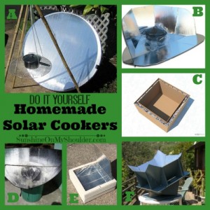 Four Basic Types of Solar Cookers | Sunshine On My Shoulder